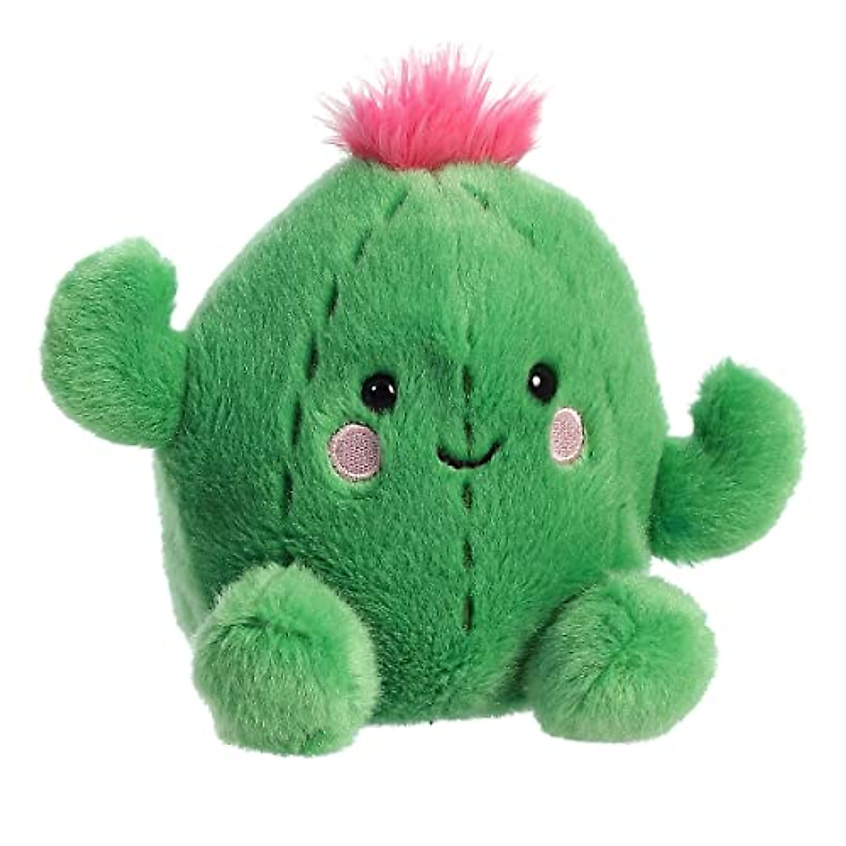 Aurora® Adorable Palm Pals™ Prickles Cactus™ Stuffed Animal - Pocket-Sized Play - Collectable Fun - Green 5 Inches