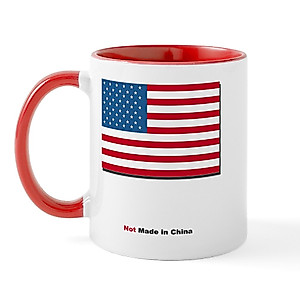 CafePress Not Made In China Mug Ceramic Coffee Mug, Tea Cup 11 oz
