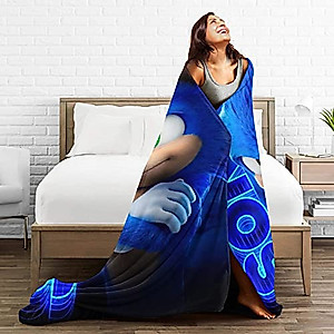 Cartoon Blanket Ultra Soft Micro Fleece Blanket for Bed Couch Living Room,Flannel Throw Blanket for Kids Adults.50 X40