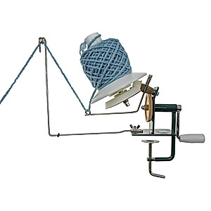 Stanwood Needlecraft Large Metal Yarn/Fiber/Wool/String Ball Winder - 10 oz