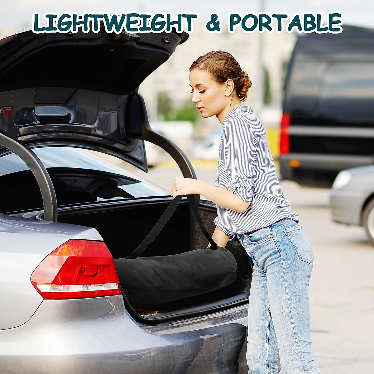 Baby Playpen for Babies and Toddlers, Indoor & Outdoor Portable Play Yard for Baby, Foldable Baby Beach Tent with Canopy and Travel Bag - Beige