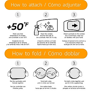 CARAMAZ Car Window Shade for Baby with Certified UV-Protection 2 Pack - 20"x12"