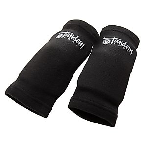 Tandem Sport Volleyball Elbow Pads - Volleyball Pads for Floor Burns and Bruises - Non-Bulky Volleyball Elbow Pads - Black