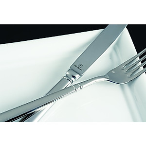 Fortessa Bistro 18/10 Stainless Steel Flatware, 5 Piece Place Setting, Service for 1