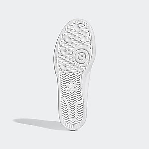 adidas Originals Unisex Nizza Sneaker, White/White/Core Black, 10 US Men