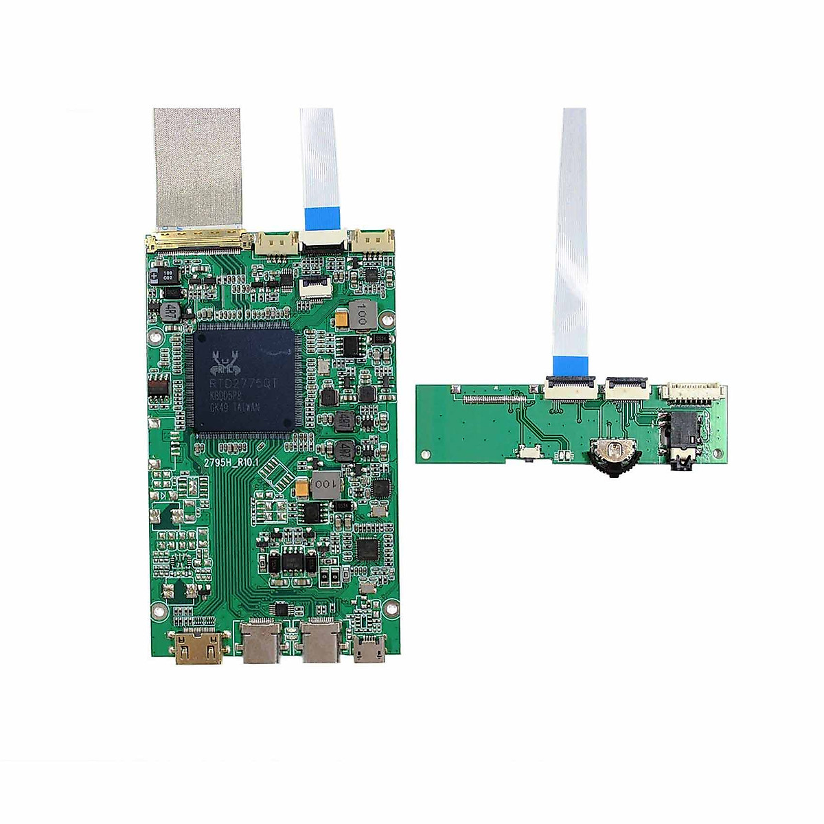 VSDISPLAY Mini HD-MI Type-C LCD Controller Board Work for 15.6 Inch 3840x2160 4K LCD Screen NV156QUM-N44 NV156QUM-N32