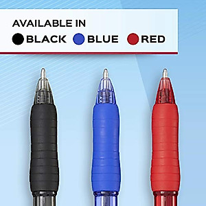 Paper Mate Ballpoint Pens, Profile Retractable Pens, Medium Point (1.0mm), Blue, 12 Count