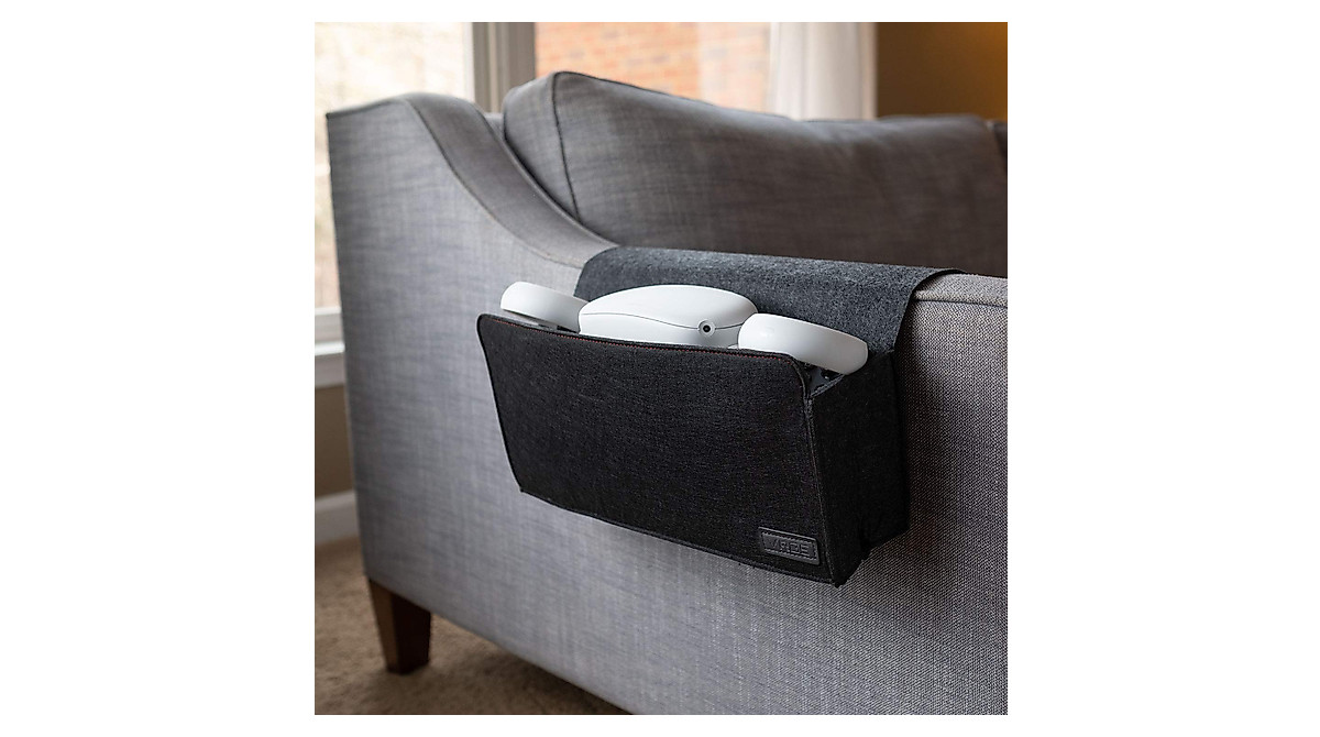 VRGE - Couch Bedside Gaming Organizer Caddy Storage Hanging Felt Mount ...