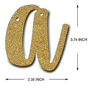 ZMYDZ Sweets & Treats Banner, Gold Glitter paper Birthdy Wedding Baby Shower Bridal Shower Engagement Party Decorations Wonka bar/Ice cream Banner