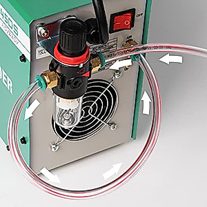 YESWELDER Plasma Cutter Dual Voltage 110/220V,45 Amp Non-Pilot Arc Digital Display IGBT Portable plasma cutter machine with accessories