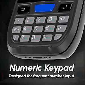 Rayoungtek Android Barcode Scanner Built-in HW N5703 1D/2D/QR Scan Engine, NFC Reader, Rugged Android 12 4G WiFi Wireless Handheld Moible Computer PDA Data Terminal for Inventory Warehouse WMS