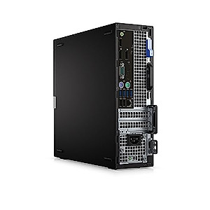 Dell HNHKX OptiPlex 7040 SFF Small Desktop (Intel Core i7-6700, 16GB 2133MHz DDR4 RAM, 256G SSD, Windows 10 Pro, Black)