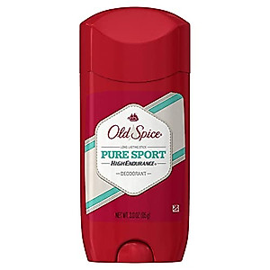 Old Spice Deodorant for Men Pure Sport Scent High Endurance 3 Ounce (Pack of 3)