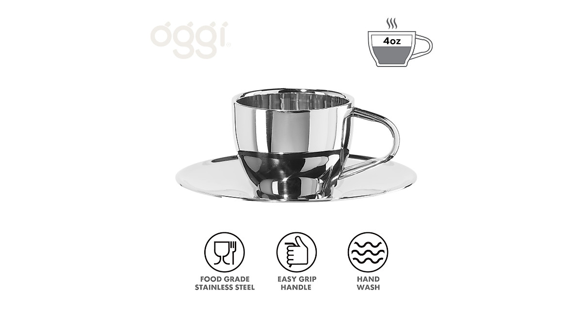 Oggi Insulated Espresso Cup - Elegant & Durable