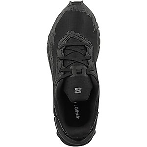Salomon Women's ALPHACROSS 4 W Hiking Shoe, Black/Black/Black, 7.5