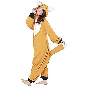 SAZAC Fox Kigurumi - Onesie Jumpsuit Halloween Costume