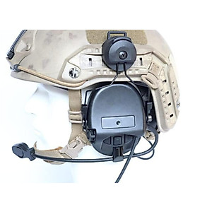 Bifrost Gear Tactical Helmet Rail Adapter for Sordin & TCI Headset (Black)