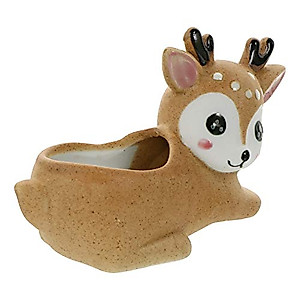 Cabilock Succulent Planter Succulent Pots Ceramics Plant Flowers Animal Planter Pots