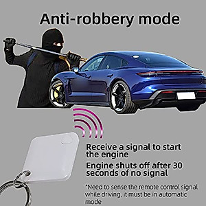 FANGZI Auto Immobilizer System, M506 Car Wireless Immobilizer Car Engine Lock Auto Anti-Theft Device Intelligent Circuit Cut Off Alarm Tool Auto Car Immobilizer System