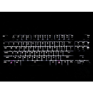 2 Pcs 1.5X R1 Backlit Set Portal Keycap Laser Carving CTRL/Win/ALT/FN Switchs OEM Profile for Most MX Mechanical Keyboards Gaming Replacement (2pcs 1.5u)