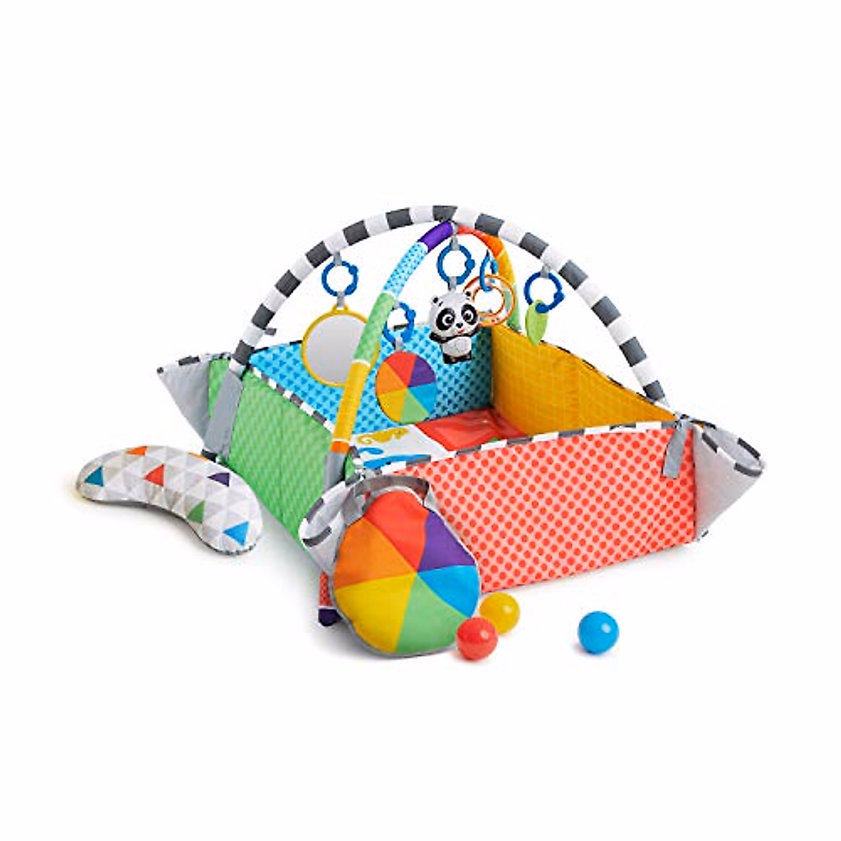 Baby Einstein Patch's Playspace Activity Play Mat & Ball Pit Gym with Music, Age Newborn+