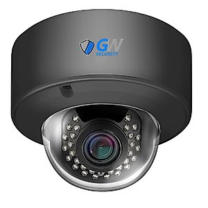 GW Security 5MP H.265 Super HD 2592 x 1920P Network PoE Weatherproof Security IP Dome Camera with 2.8-12mm Motorized Zoom Lens (VD5075MIP)
