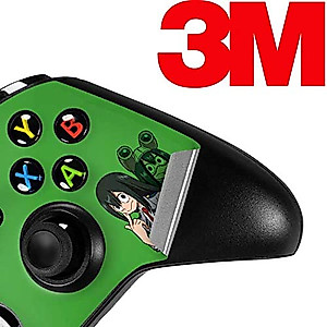 Skinit Decal Gaming Skin Compatible with Xbox One S Controller - Officially Licensed Funimation Tsuyu Frog Girl Design