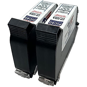 FP PostBase PIC40 High Capacity Fluorescent Red Ink Cartridge Set Franco Postalia