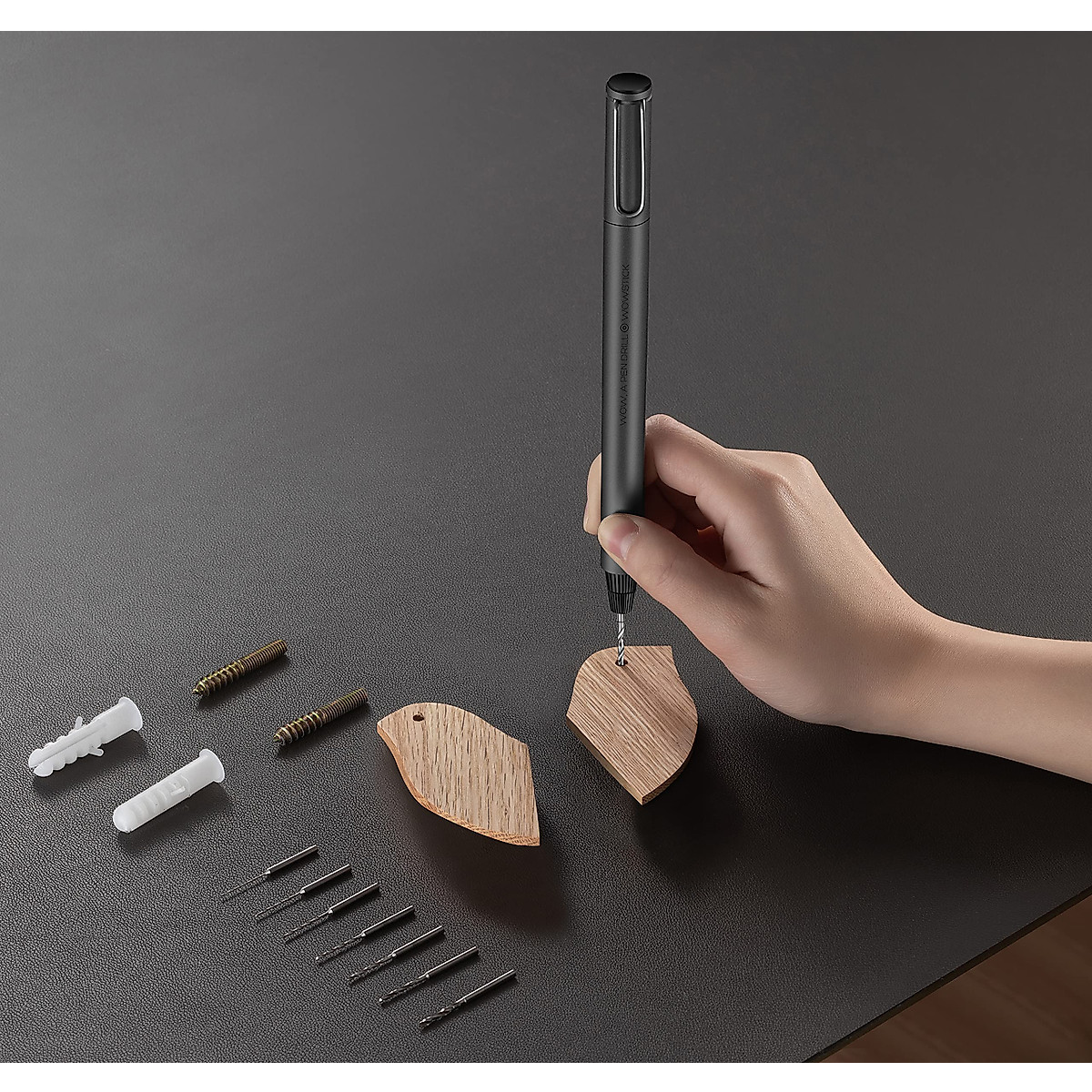 wowstick DRILL 11 In 1 Mini Electric Drill,Rechargeable Multifunctional Cordless Drill Kit, With 8 Drill Bits， One-Touch Control Pen Drill, Used For Drilling Tools, Diy, Wood,Jewelry Making