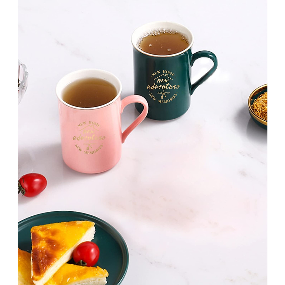 CINHOLL House Warming Gifts New Home, Housewarming Gifts for New House, New Home New Adventures New Memories Coffee Cups Perfect Apartment Ideas First Presents