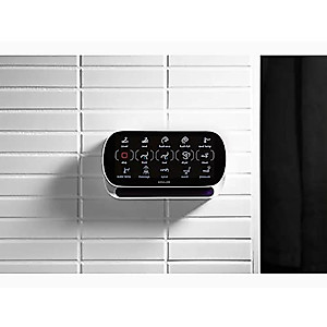 Kohler K-5401-PA-0 Veil Comfort Height Skirted One-Piece Elongated Dual-Flush Intelligent toilet, White