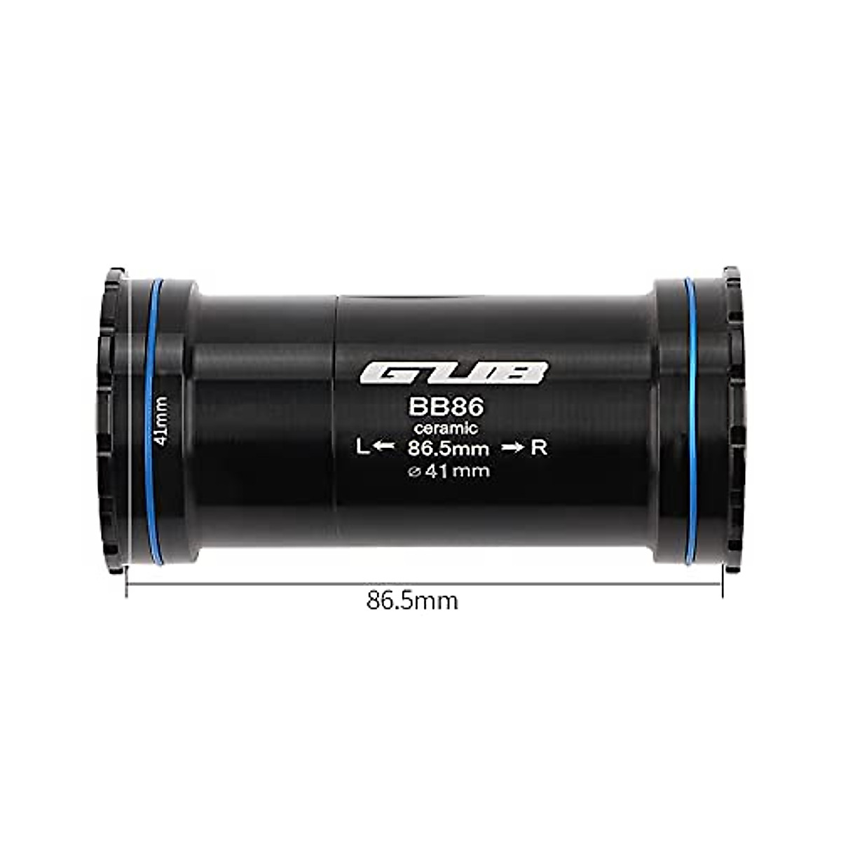 COONIUM BB86 / BB92 Threaded-Together Ceramic Bearing Press-fit BB Bottom Bracket Compatible with 24mm Shimano or 22/24mm SRAM GXP Crank Spindle