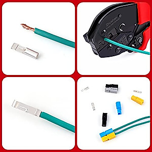 Zhushan Powerpole Crimper, Powerpole Crimping Tool for 15/30/45 Amp Power Connectors and Battery Modular Terminals Connectors