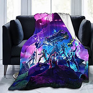 Game Air Conditioning Blanket Soft Warm Throw for Sofa Anime Living Room Bedding Travel Gift50 X40