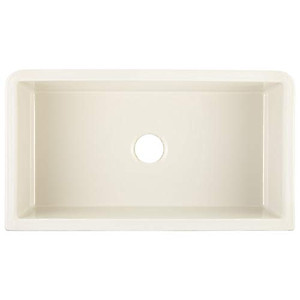 Signature Hardware 934790-33 Grigham 33" Single Basin Fireclay Reversible Farmhouse Sink
