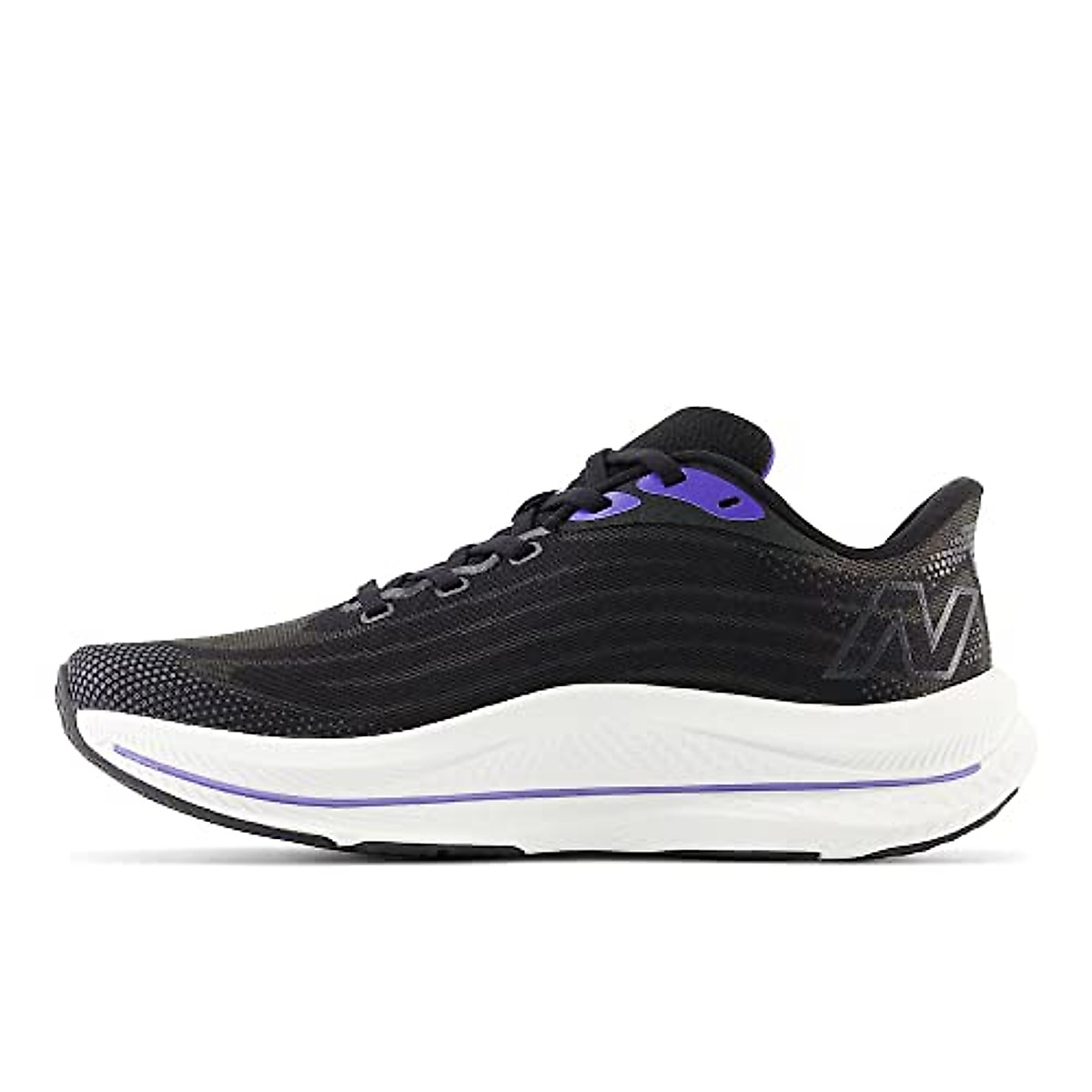 New Balance Women's WWWKELB1 Walking Shoe, Black/Electric Indigo/Grey Violet, 8