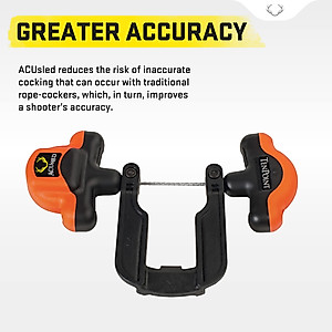 TenPoint ACUsled - Portable, Retractable Crossbow Cocking Device - Reduces Draw Weight by 50% - Not Compatible with Nitro X