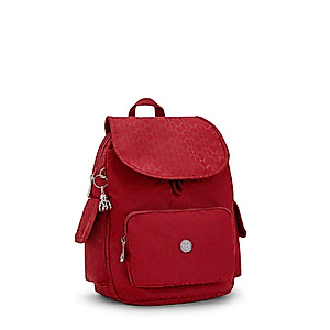 Kipling City Pack Small Backpack Signature Red