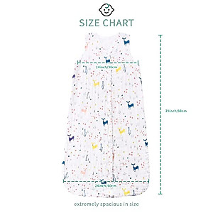 TADO MUSLIN Toddler Sleep Sack for 2-4T Baby, Organic Cotton Wearable Blanket for Boys and Girls