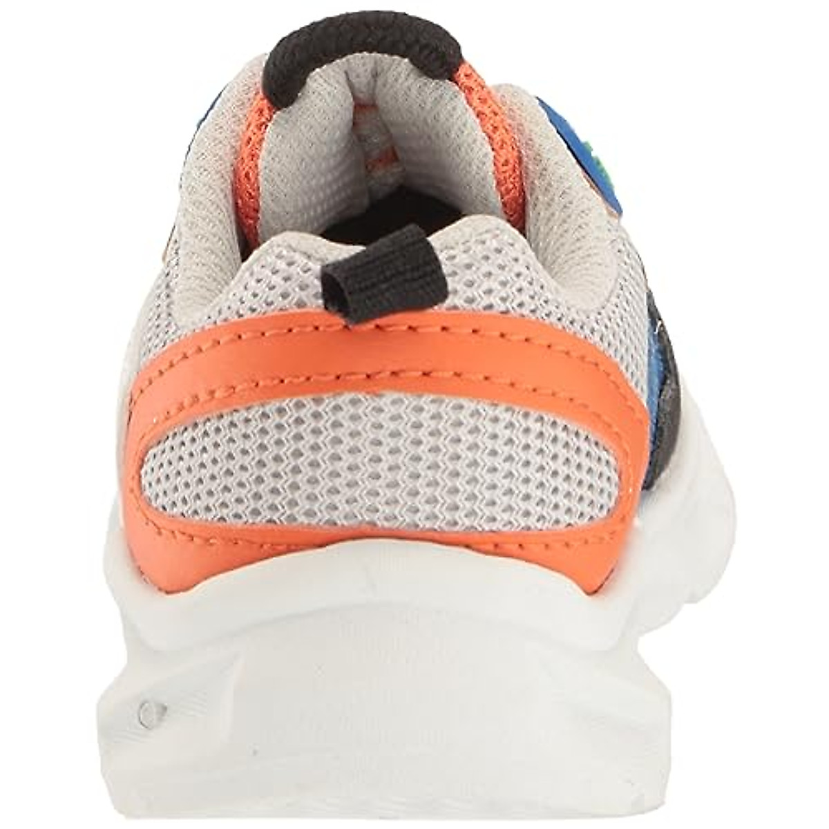 Carter's Kids Adusa Light-Up Sneaker, Blue/Orange, 7 US Unisex Toddler