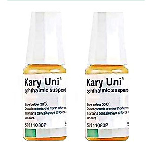 KARRYUNI X2 Pcs 10 ML, Best Pet Eye Drops Cataracts & People Exact Result, Safe & Gentle Formula, Promotes Eye Clarity & Dryness Eye in PPL Pets & All Animals Dogs, Cats Pet Care Eye Ointment Drops