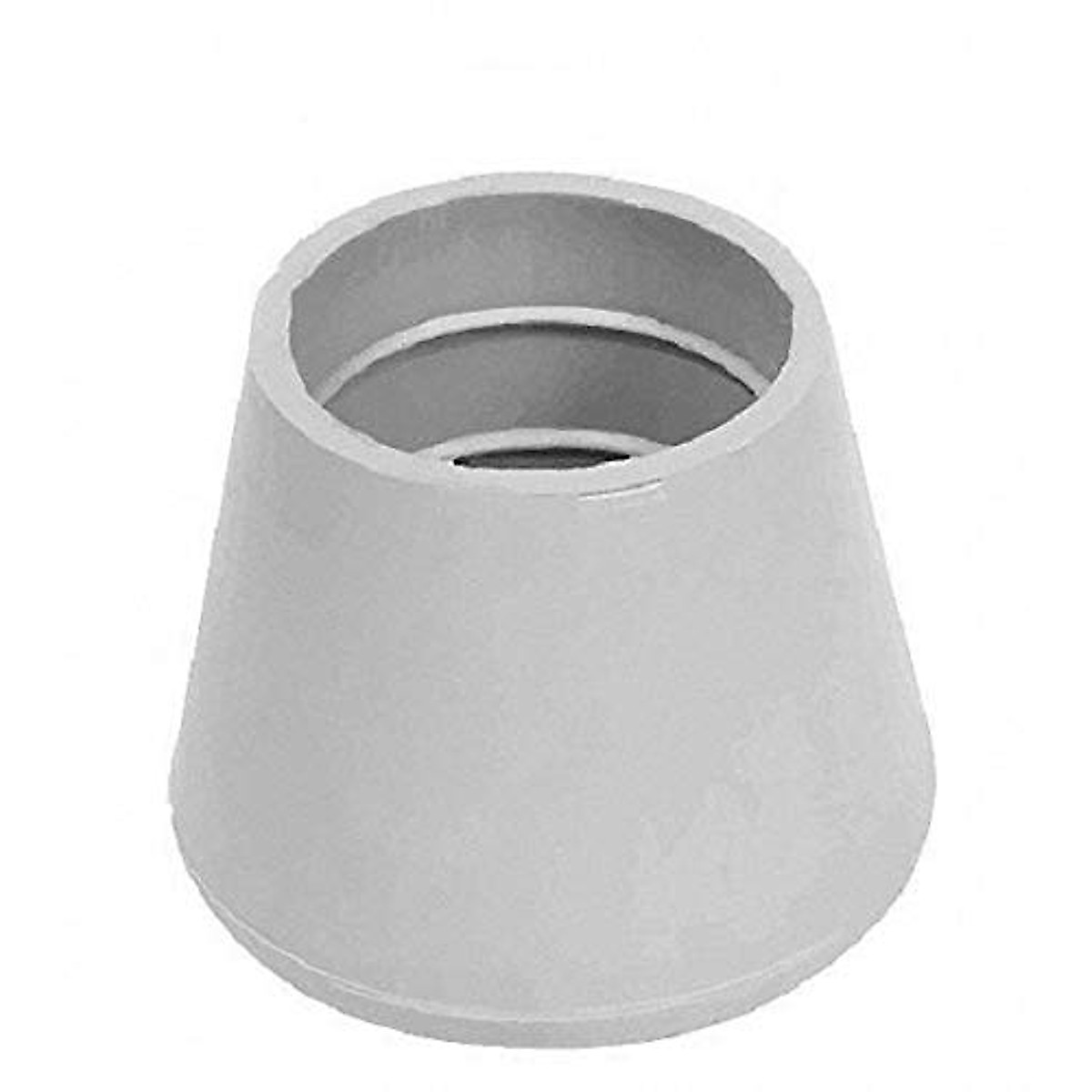 Vico Marine - TPE Rubber Gray Crutch Tips - Won't Scuff Floors - 7/8" - 5 Pack