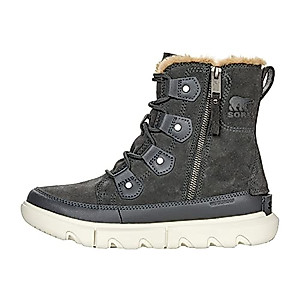 Sorel Explorer™ II Joan Dual Zip Waterproof Grill/Fawn 10 B (M)