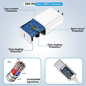 Watch Charger for Apple Watch Charger,USB C 20W Fast Charger Adapter 6.6FT iWatch Charger Magnetic Charging Cable Cord Apple Watch Charger for Apple Watch Support Apple Watch Series 8/7/6/5/4/3/2/1/SE