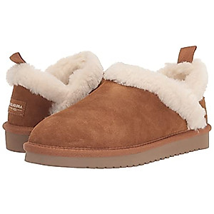 Koolaburra by UGG Women's ADVAY Slip-ON Fashion Boot, Chestnut, 8