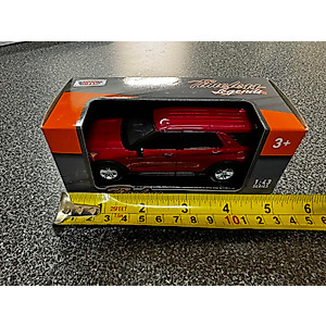 Motormax 2022 Ford Explorer Rapid Red 1/43 (5 inch) Diecast Model 79703