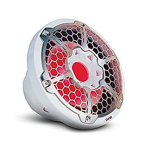 NXL 10" Marine Subwoofer with LED RGB Lights 300 Watts Rms SVC 4-Ohm -White
