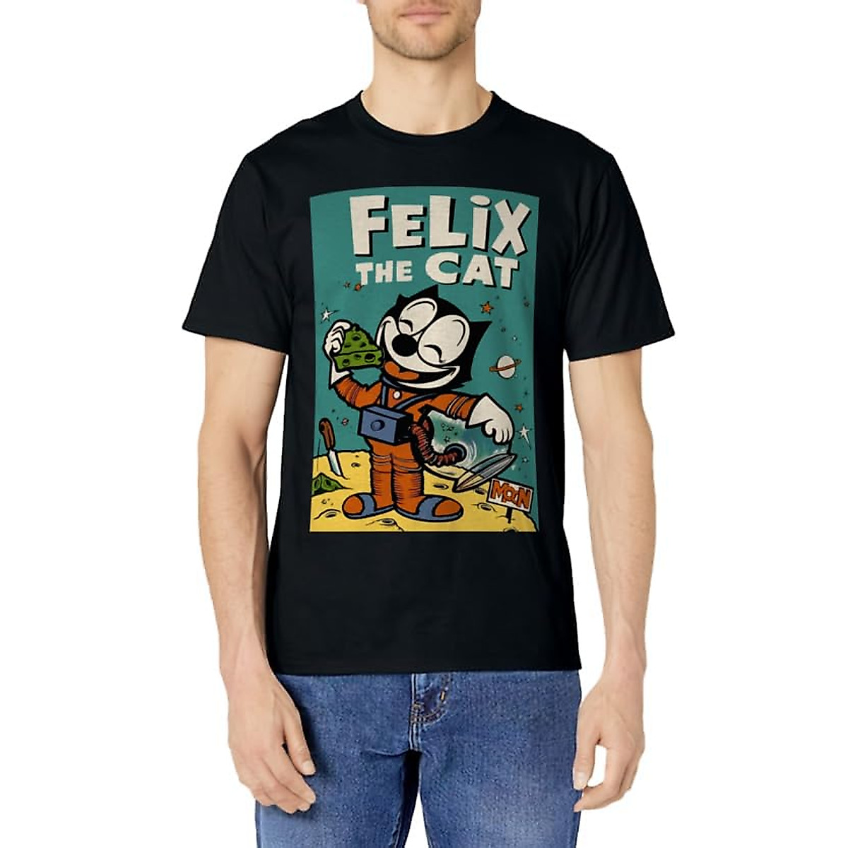 Felix The Cat eats Moon Pie! T-Shirt