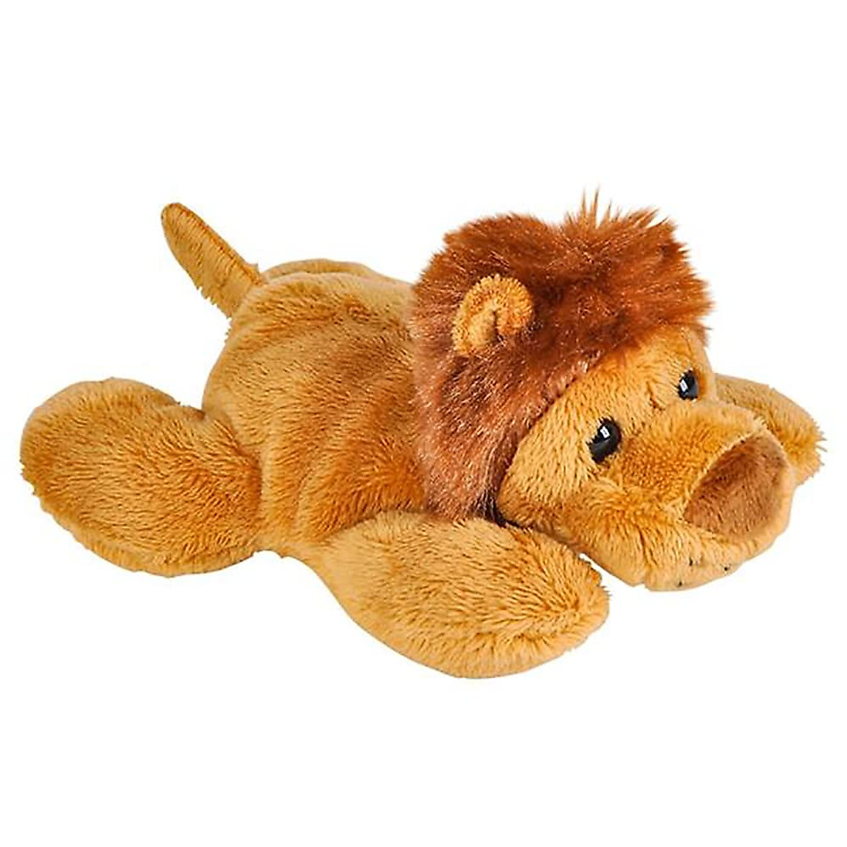 The Dreidel Company Lion Plush Mighty Mights, 3.5" Inch Plush Stuffed, Super Soft and Cuddly Animal Toys, Classroom Decorations, Boys and Girls (Lion)