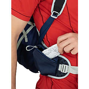 Osprey Talon 22 Men's Hiking Backpack , Stealth Black, Small/Medium